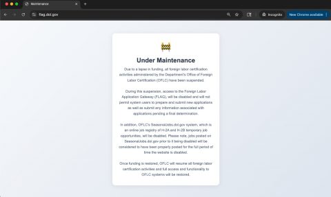 2025 DOL Processing Time for PERM: October Update