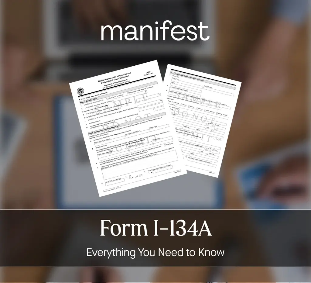 Form I-134A: Everything You Need to Know